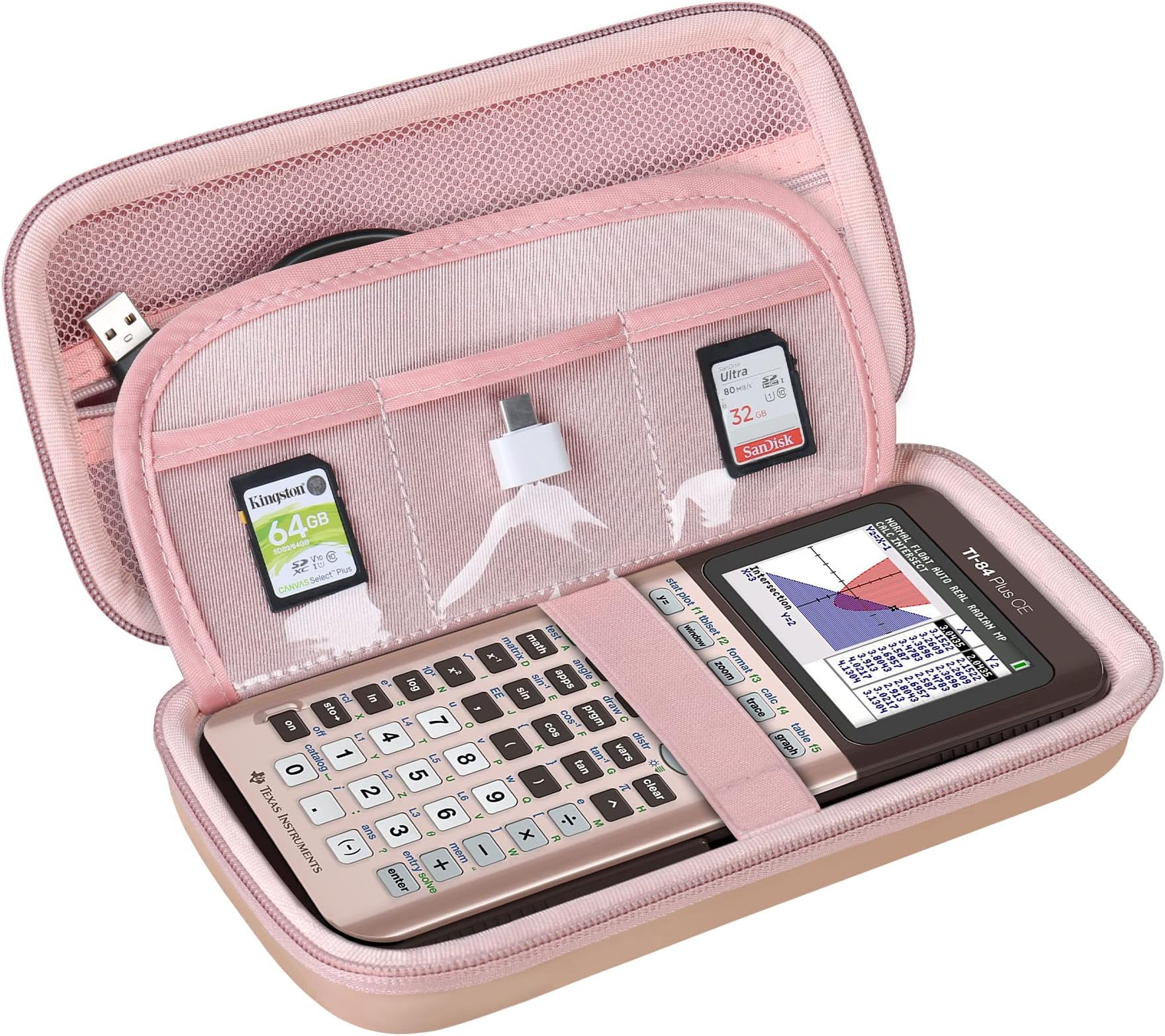 Amazon.com: BOVKE Hard Calculator Case for Texas Instruments TI-84 Plus ...