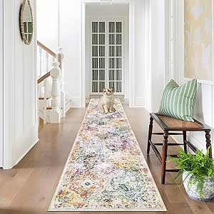 Amazon.com: Ileading Hallway Runner Rug 2x10 Washable Rug Runners for ...