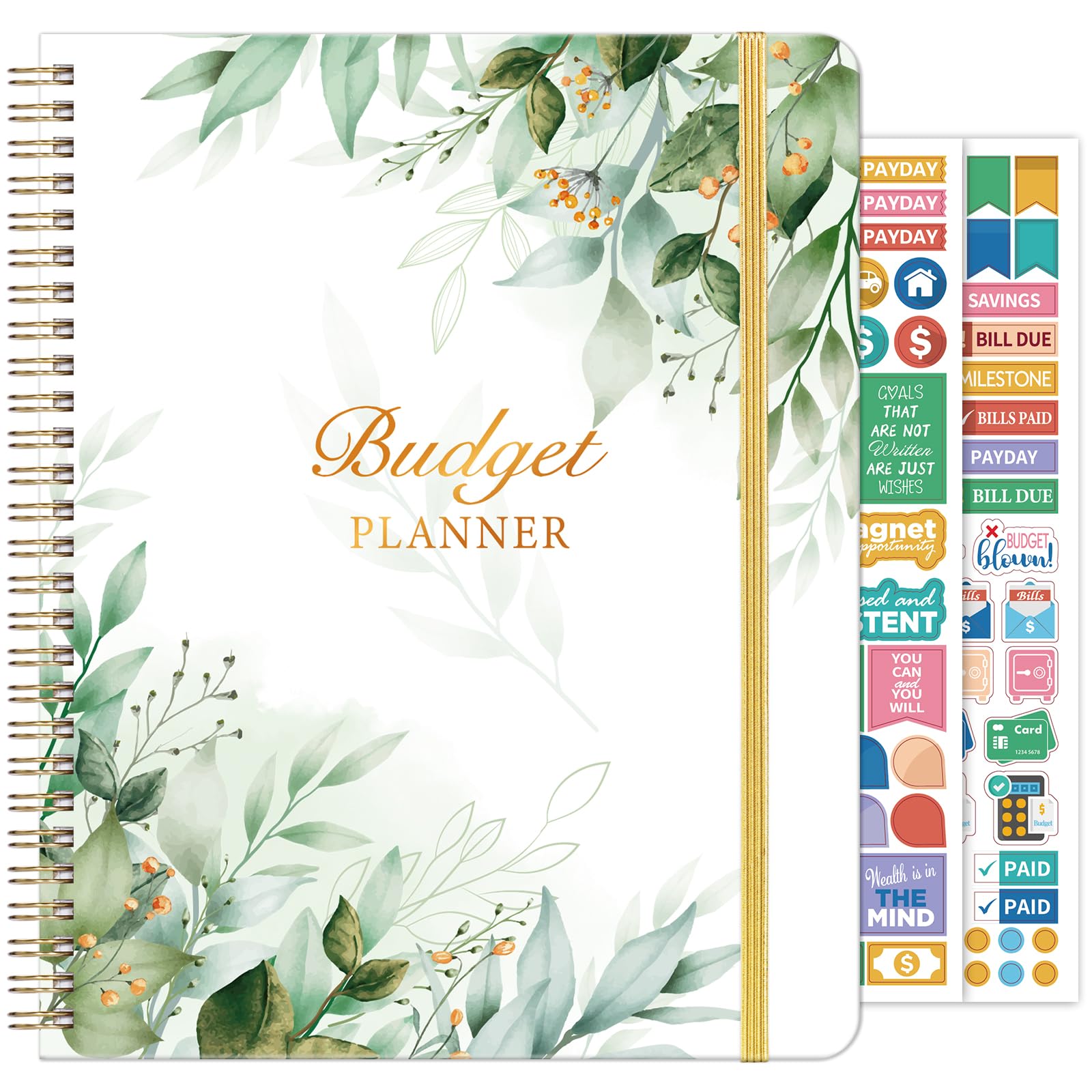 Amazon.com : Budget Planner - Monthly Budget Book with Bill Tracker, 8 ...
