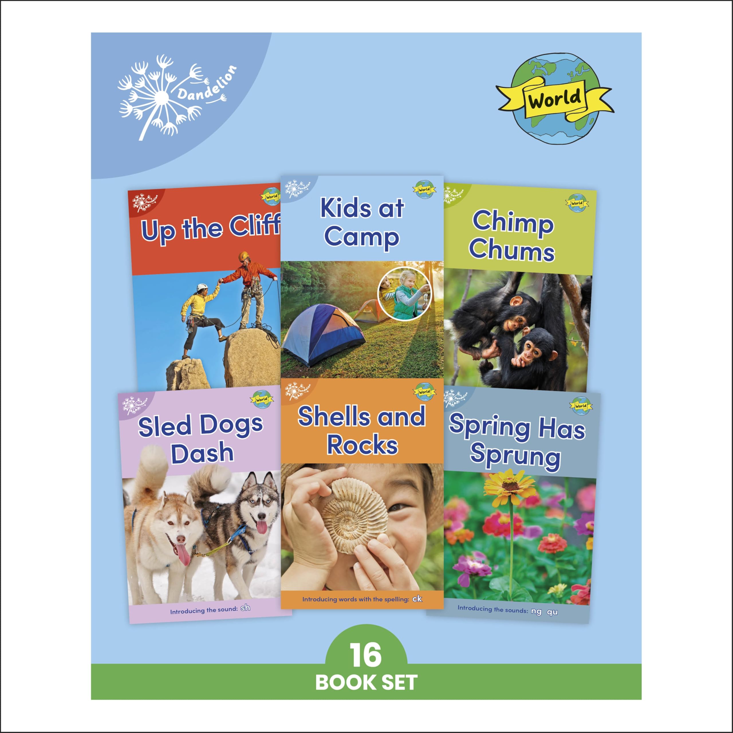 Phonic Books Dandelion World Stages 8-15: Adjacent consonants and ...