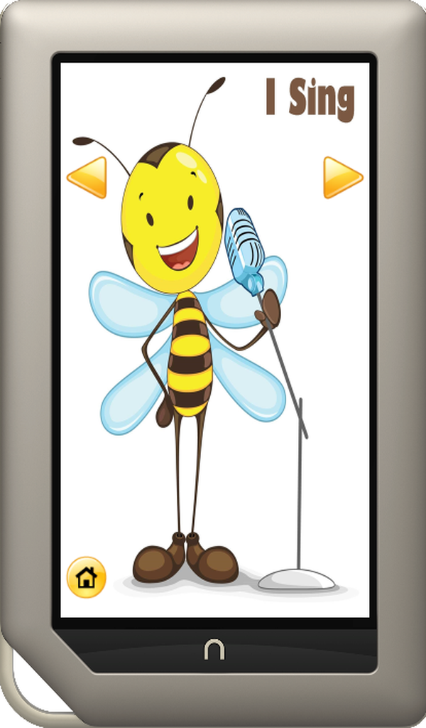 Kids Cute Honey Bee Actions Teach Verbs To Preschoolers And Grade 1 To ...