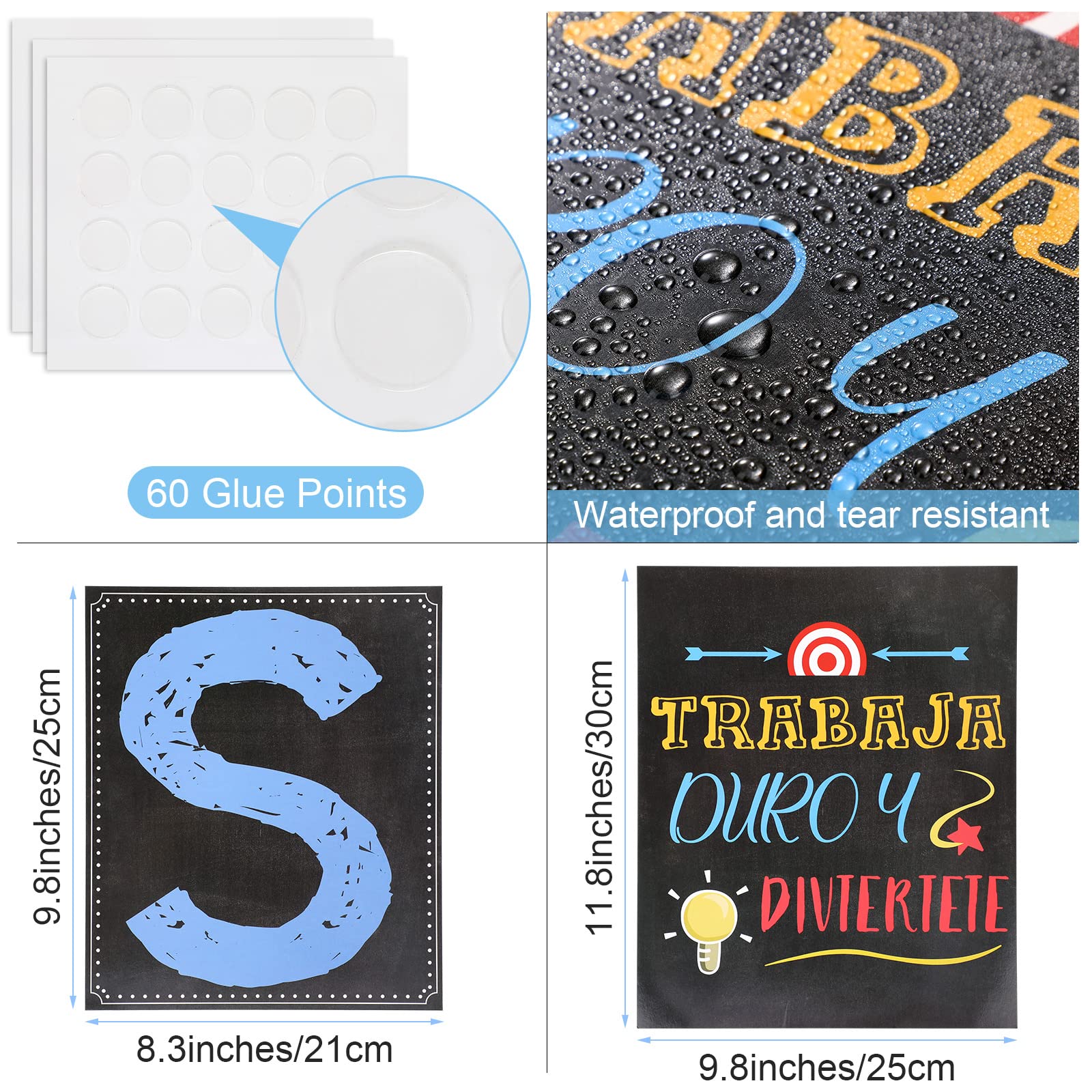 Snapklik.com : 24 Pcs Spanish Classroom Rules Posters Reglas Escolares ...