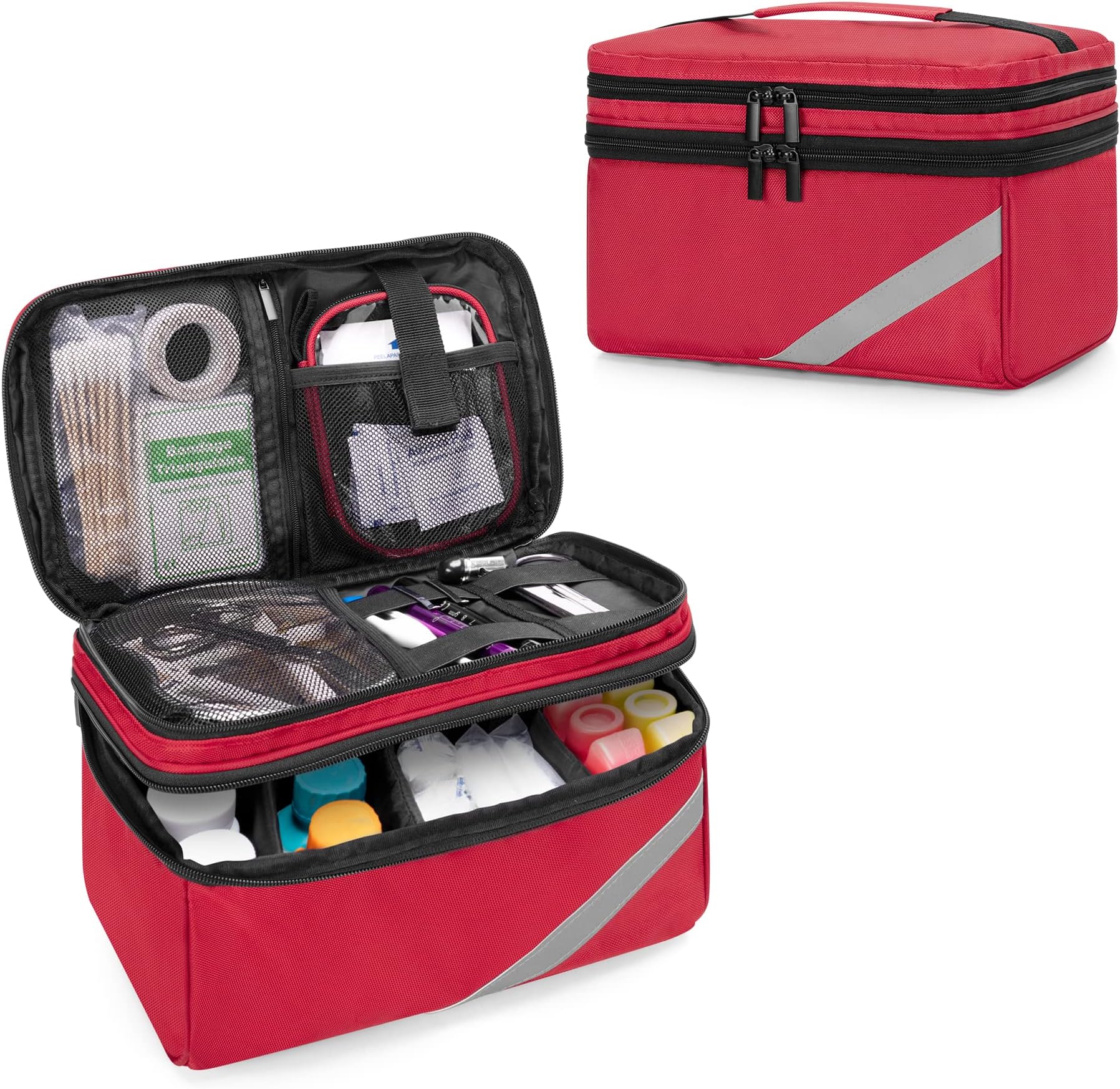 JFA Medical Haversack Sac de premiers secours d'urgence avec poche ...