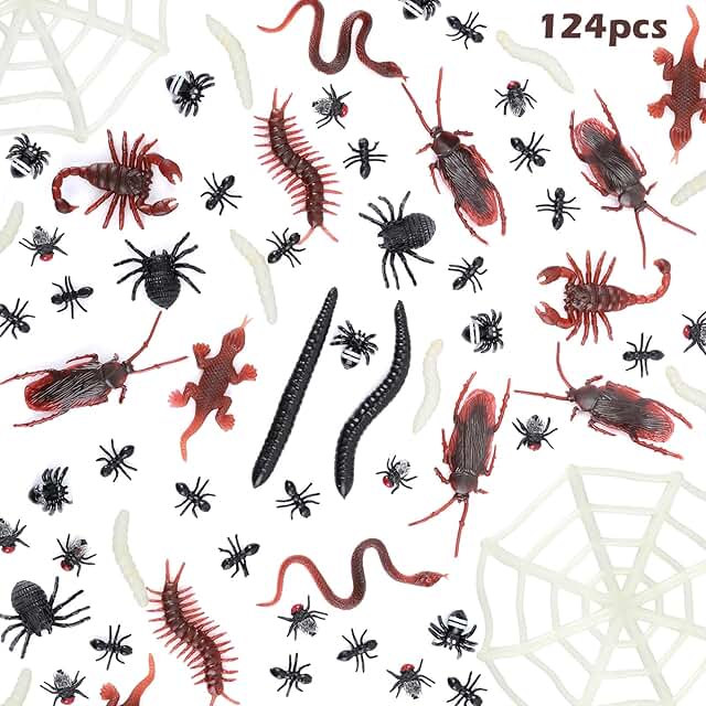 Amazon.co.uk: plastic bugs