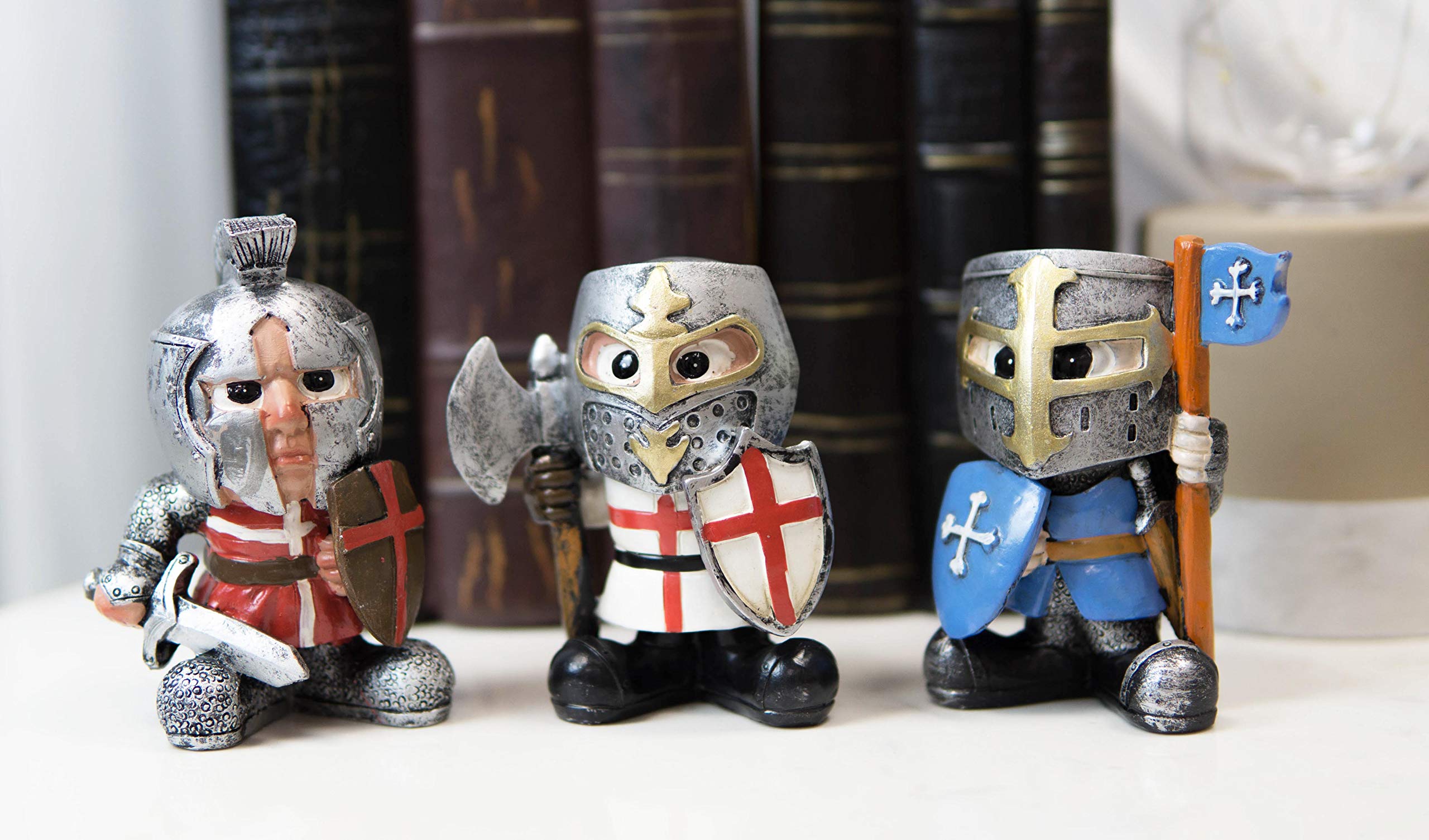 Buy Ebros Gift Anime Chibi Renaissance Medieval Templar Crusader ...