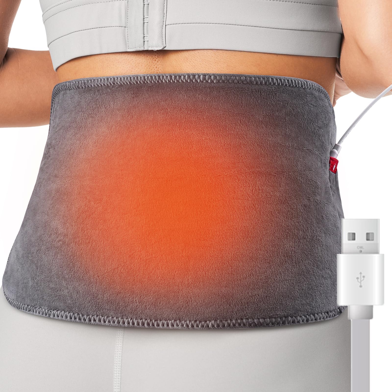Amazon.com: Comfheat USB Back Heating Pad for Pain Relief, Electric ...