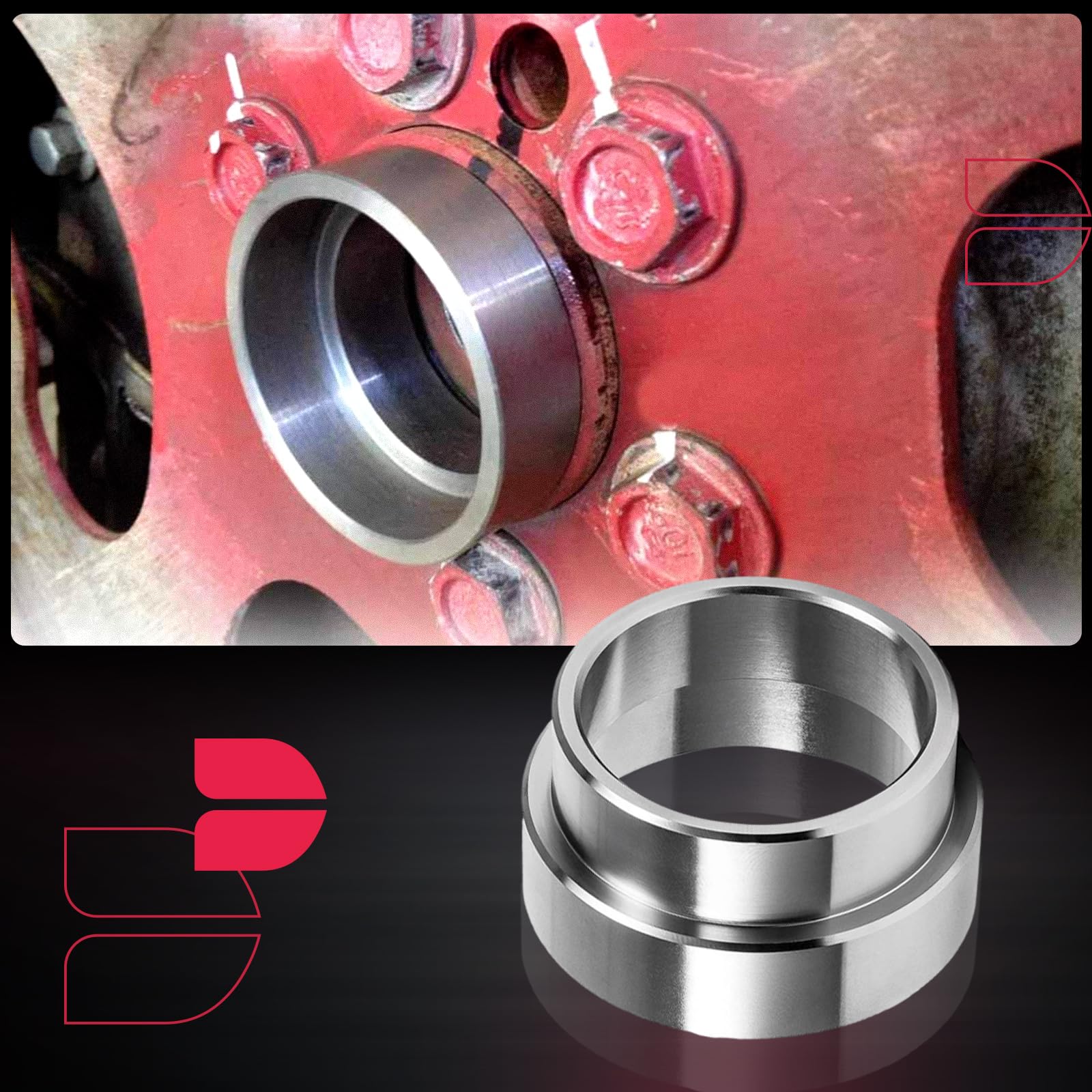Snapklik.com : BDFHYK Flexplate Adapter Spacer LS Swap Torque Stall ...