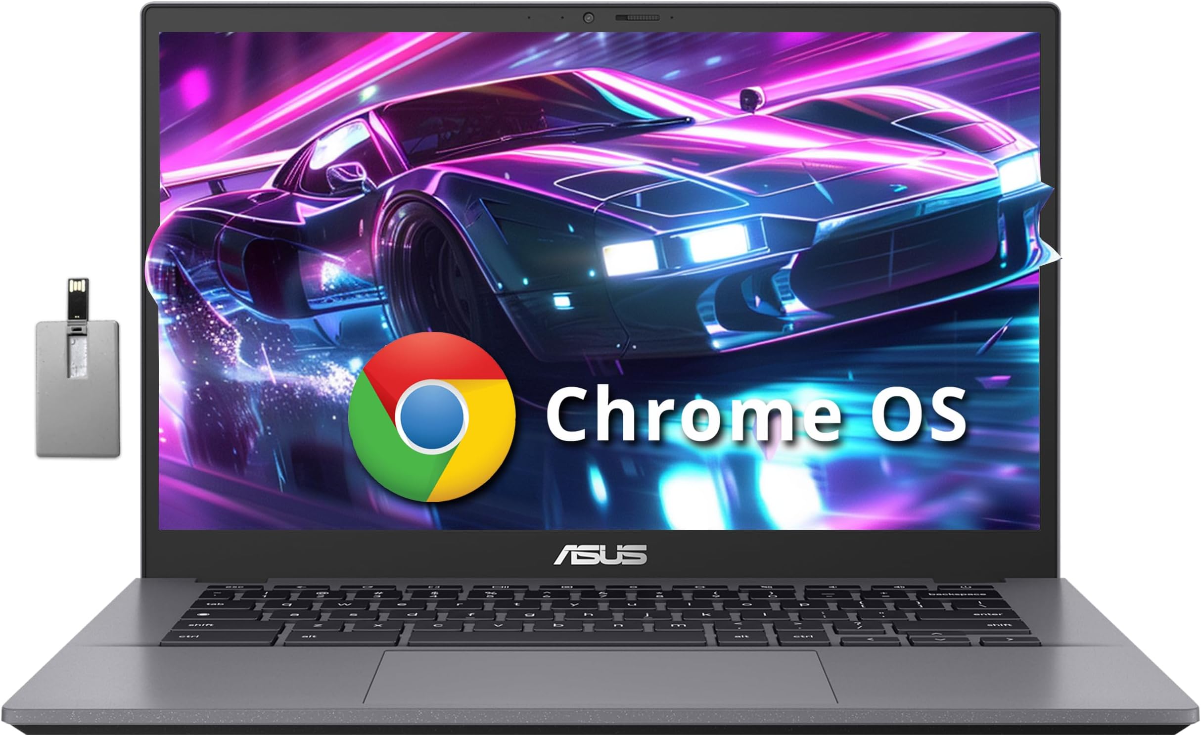 Amazon.com: ASUS Chromebook Plus CX34 14" FHD Laptop, Intel i3-1215U ...