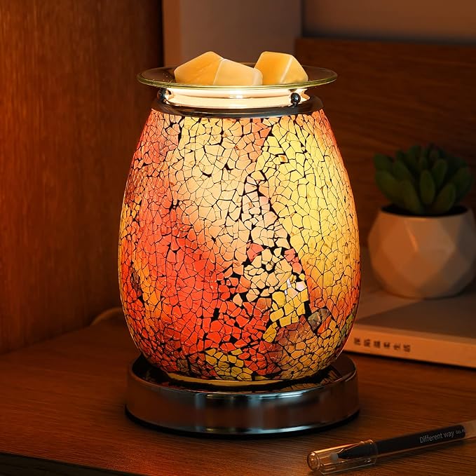 Makimoo Stunning Electric Wax Melt Burners, Oil Burner, Wax Warmer ...