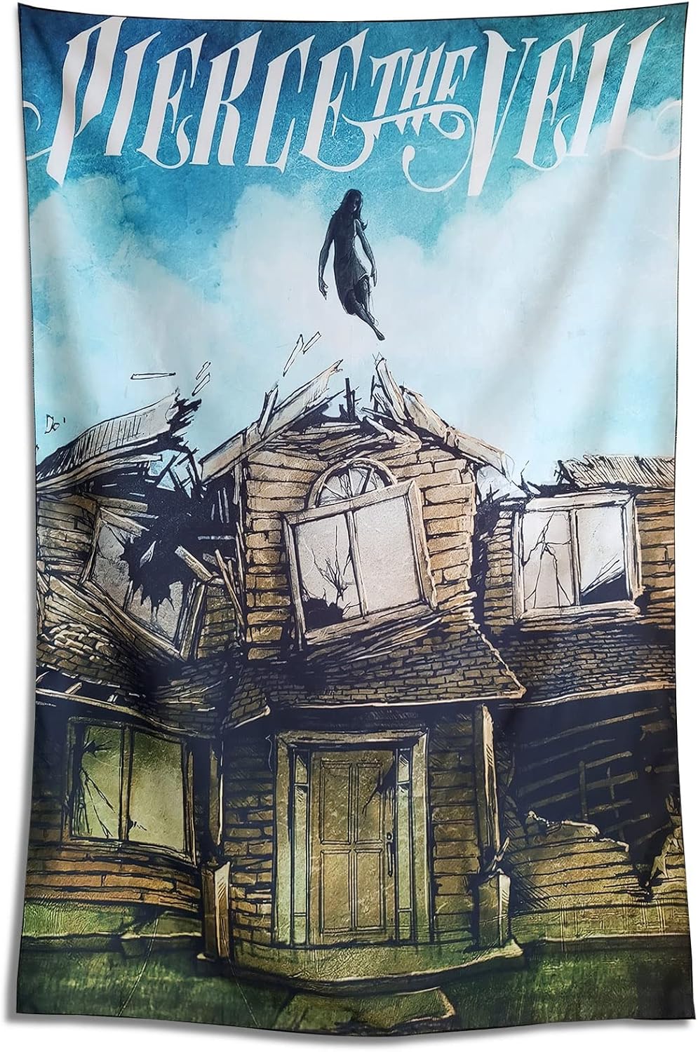 Amazon.com: HAOHONSIN PTV Tapestry Pierce Merch Flag The Veil Poster ...