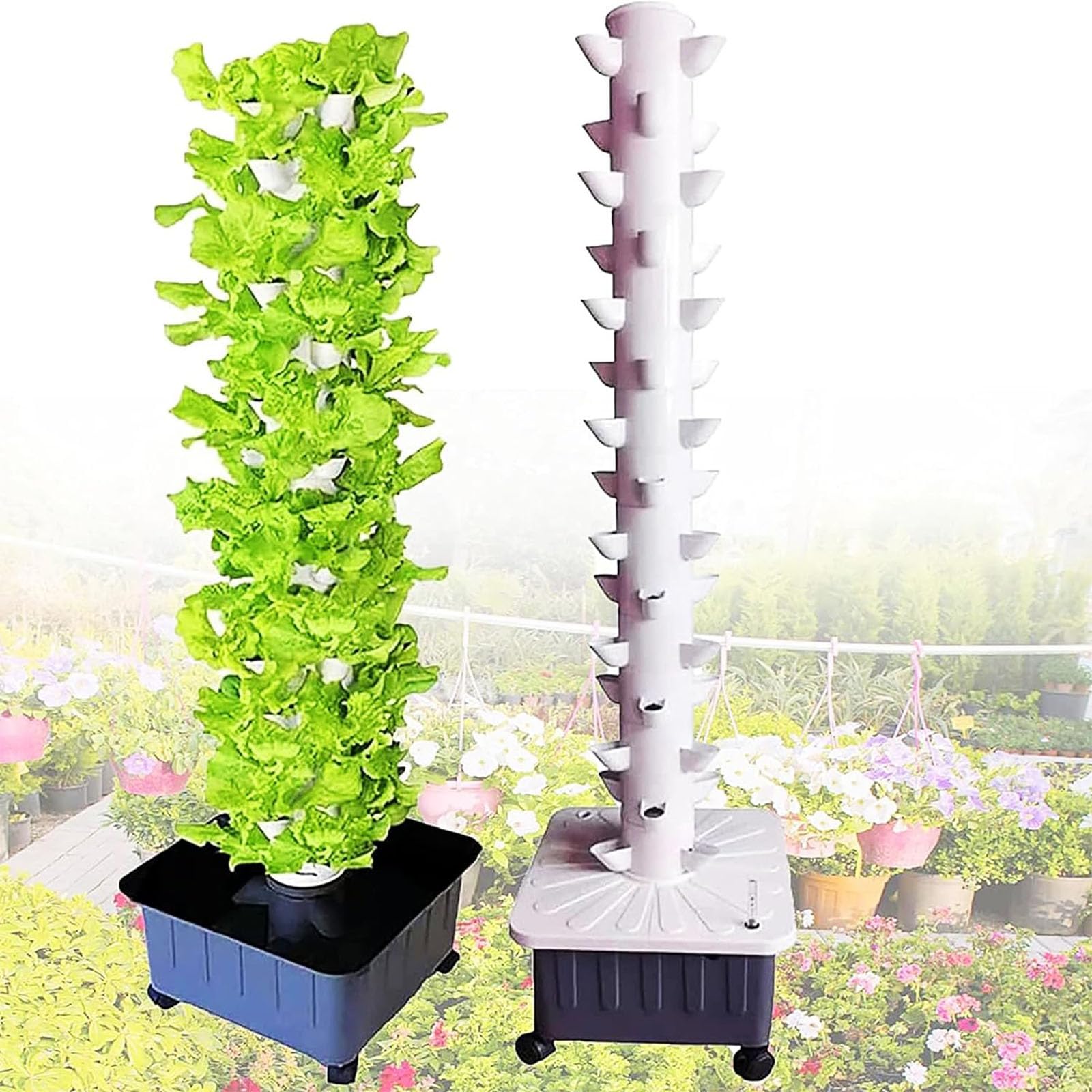 Vertical Hydroponic Gardens Hydroponic Farming Aeroponic Tower