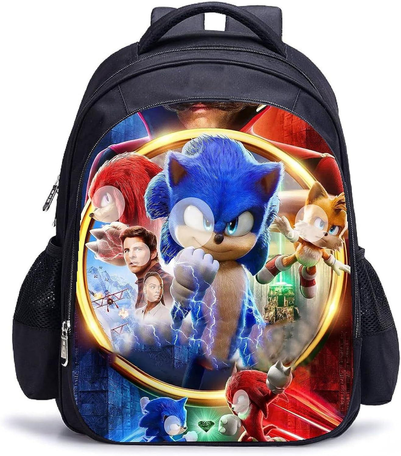 Amazon.com | Mujoben Sonicc Large-Capacity Polyester Cartoon Kknuckles ...
