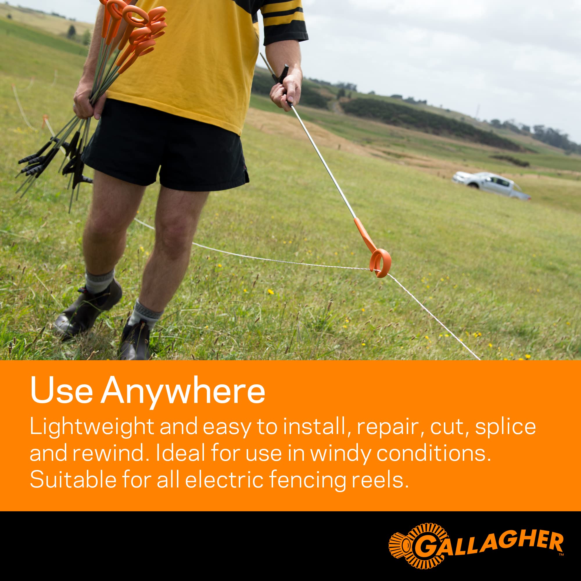 Snapklik.com : Electric Fence Turbo Wire Highly Conductive Strands ...