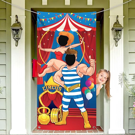 Amazon.com: KatchOn, Large Carnival Photo Booth Backdrop - 72x36 Inch ...