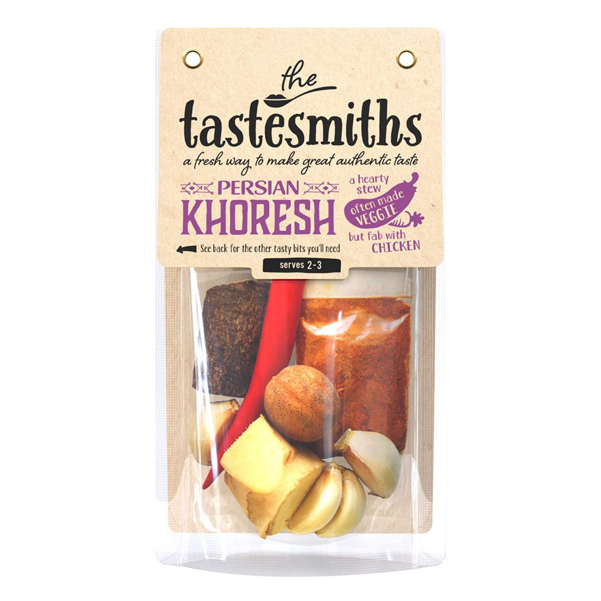 Persian Khoresh Tastesmiths DIY Curry Kit with Fresh Ingredients to ...