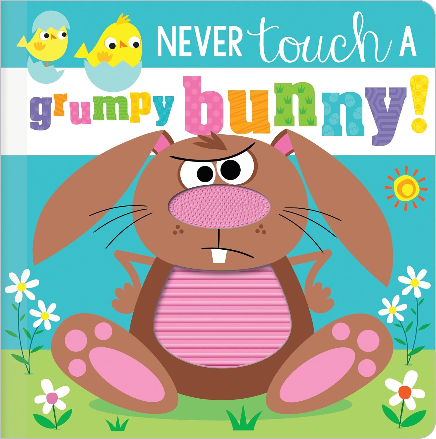 Never Touch a Grumpy Bunny! (Touch and Feel Board Book): Amazon.co.uk ...