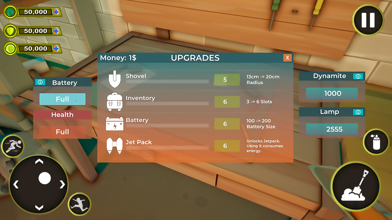 Digging A Grand Deep Hole In Garden Simulator 3D: Dig Deep Hole ...