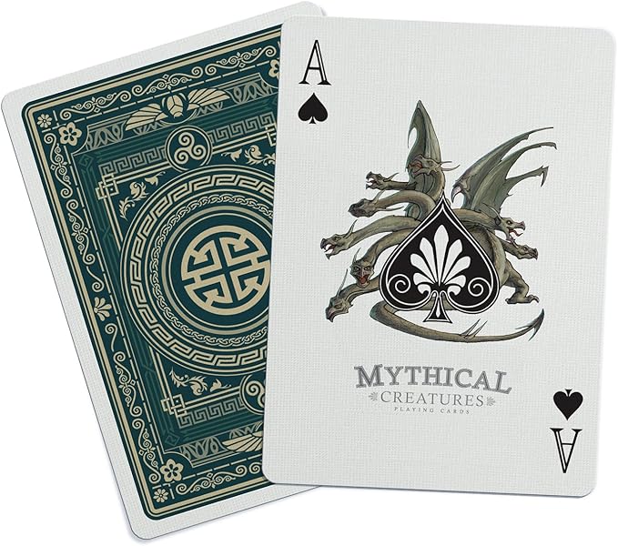 Amazon.com: Bicycle Mythical Creatures Playing Cards – Greek, Norse ...