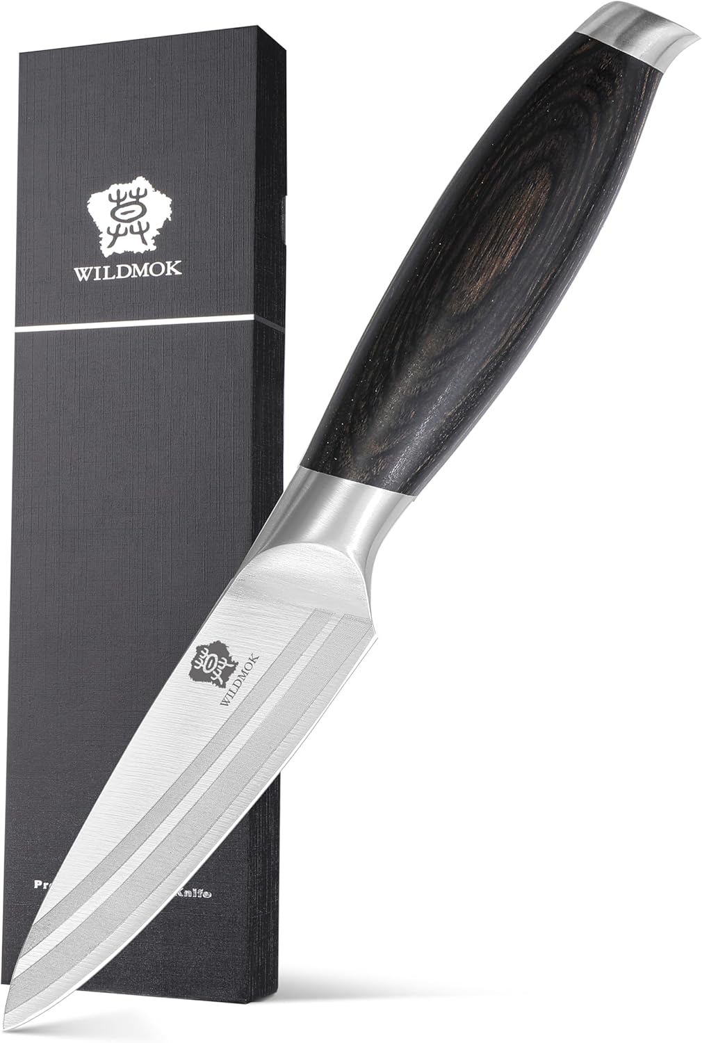 Amazon.com: WILDMOK Paring Knife, Ultra Sharp Small Kitchen Knife 3.5 ...