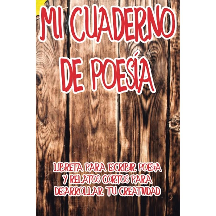 Buy MI CUADERNO DE POESÍA | Libreta para escribir poesía y relatos ...