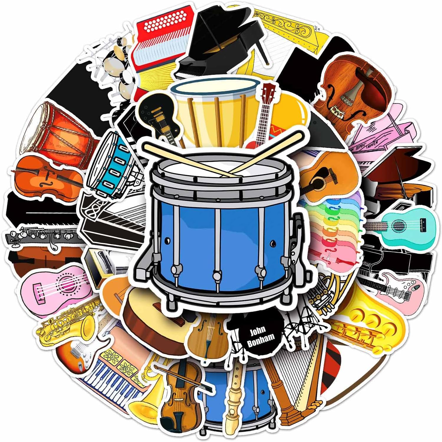 Amazon.com: ASaBee Marching Band Stickers - Perfect Marching Band Gifts ...