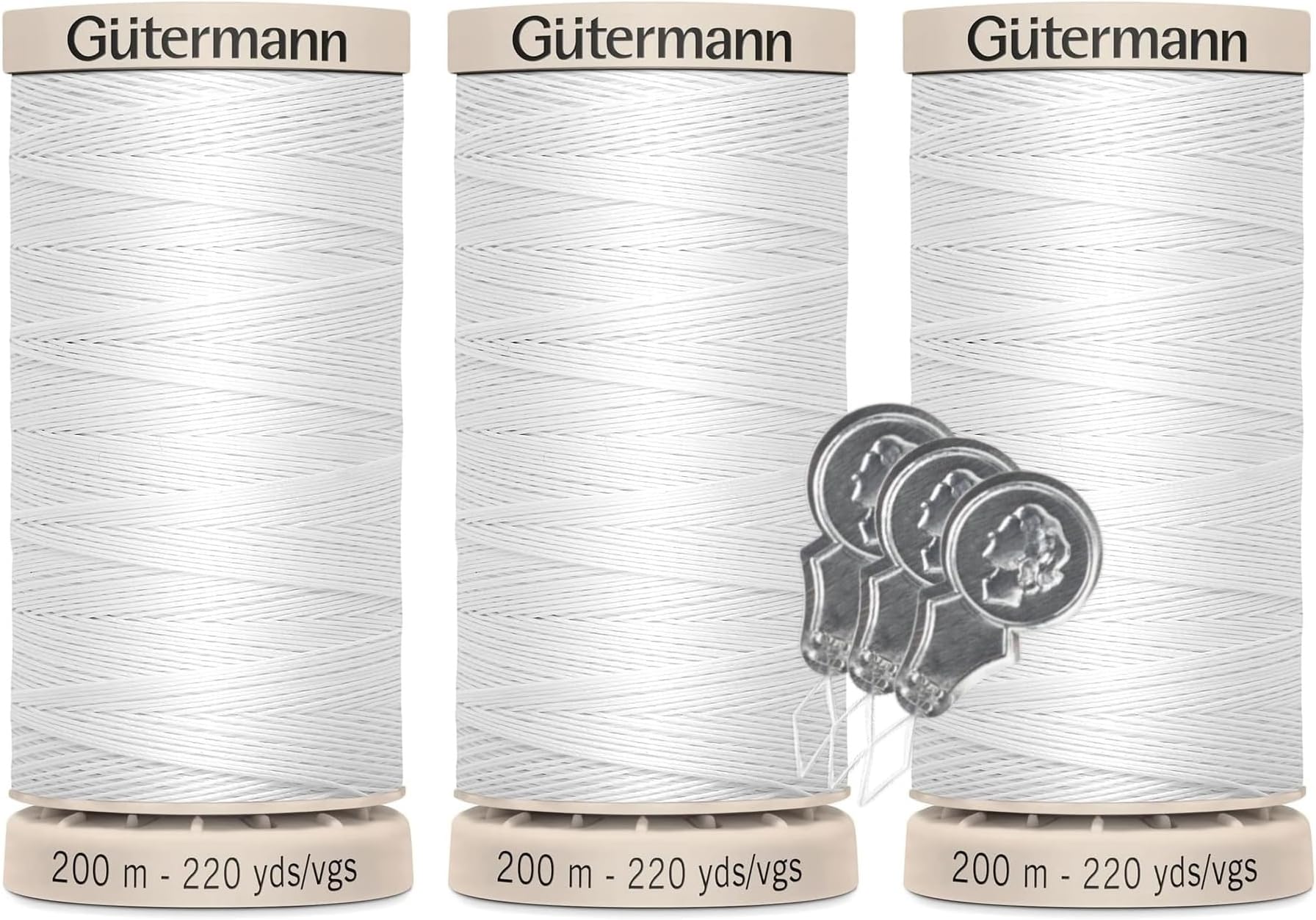Amazon.com: Gutermann Hand Quilting Waxed Sewing Thread 200m 919 - each