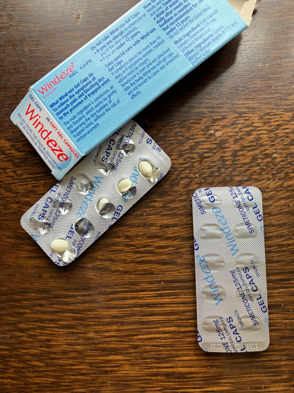 WIND-EZE Gel CAPS 20'S : Amazon.co.uk: Health & Personal Care