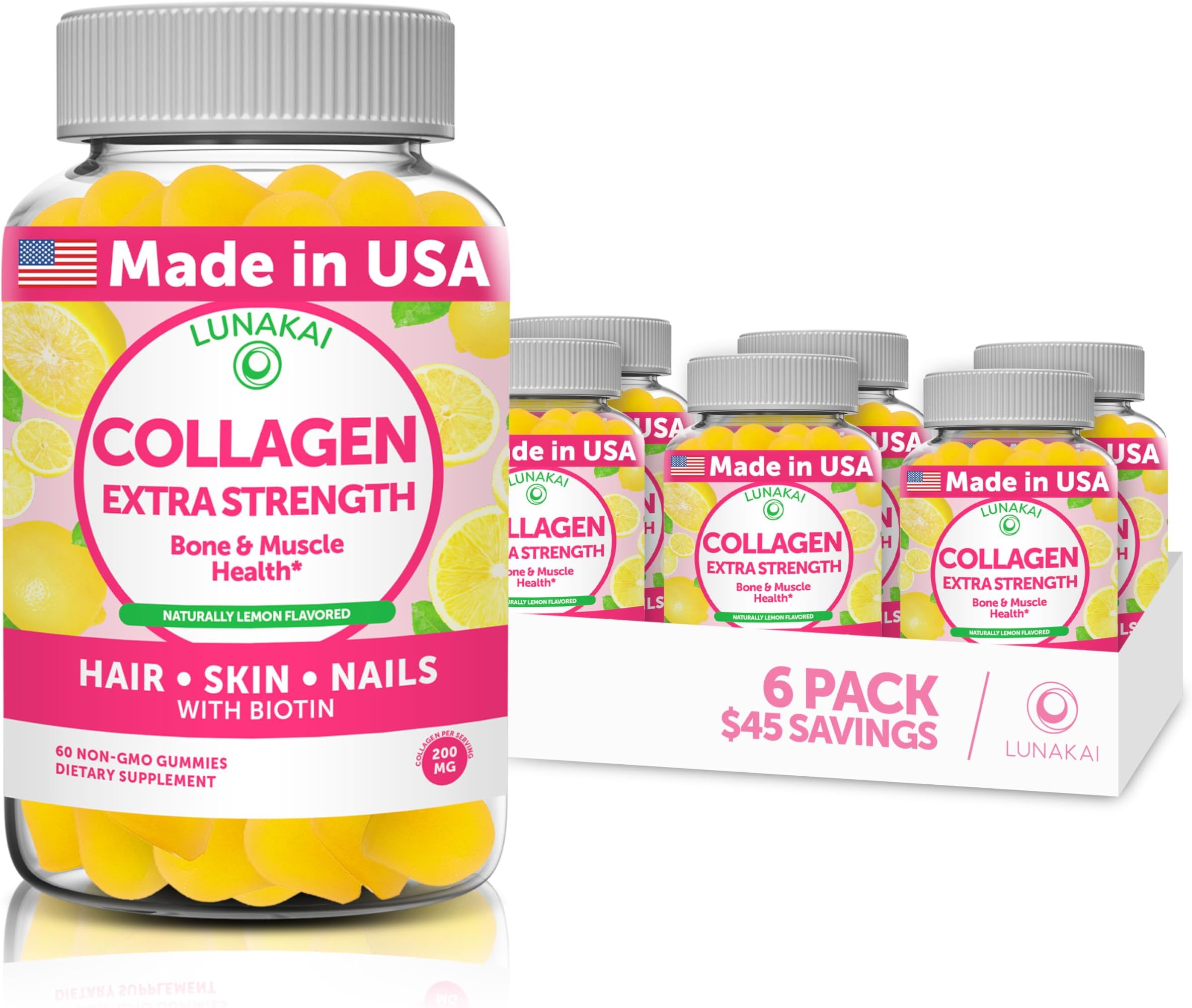 Amazon.com: LEMON & CO. Lemon Collagen Elixir - 5g Wild Caught Marine ...
