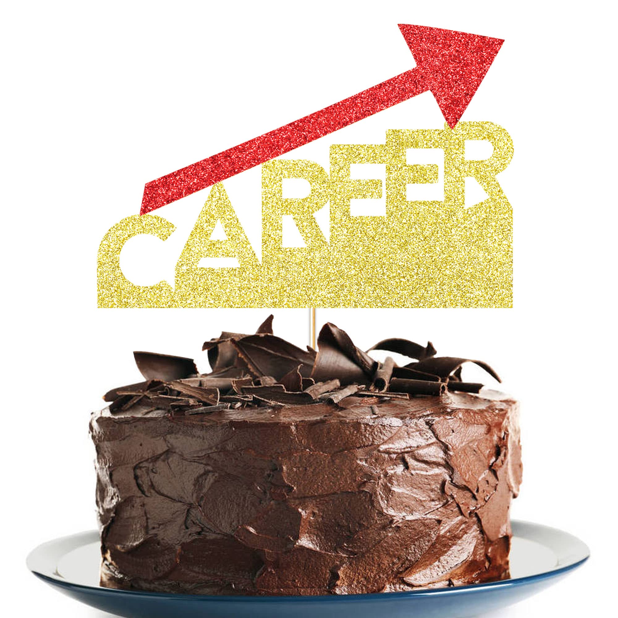 Amazon.com: Klionjor Career This is your promotion Cake topper Office ...