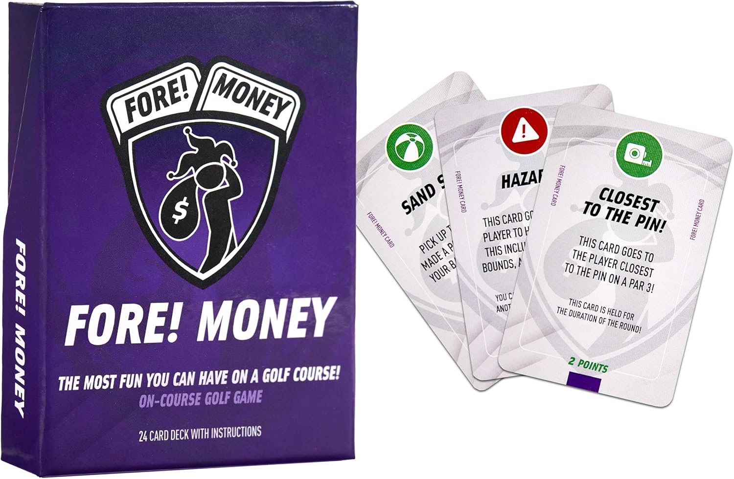 Amazon.com: Fore! Money On-Course Golf Game | Integrate Wagering Into ...