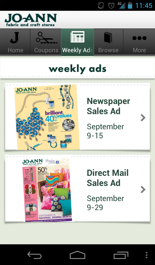 Joann Fabrics Weekly Ad