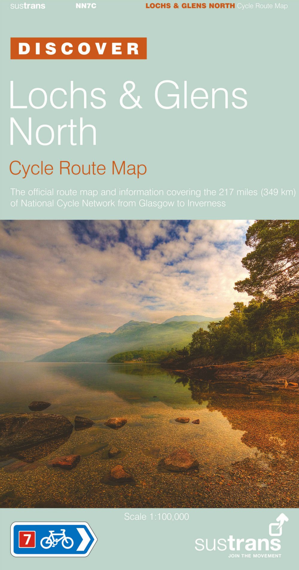 Lochs And Glens North Sustrans Cycle Route Map Sustrans Official ...