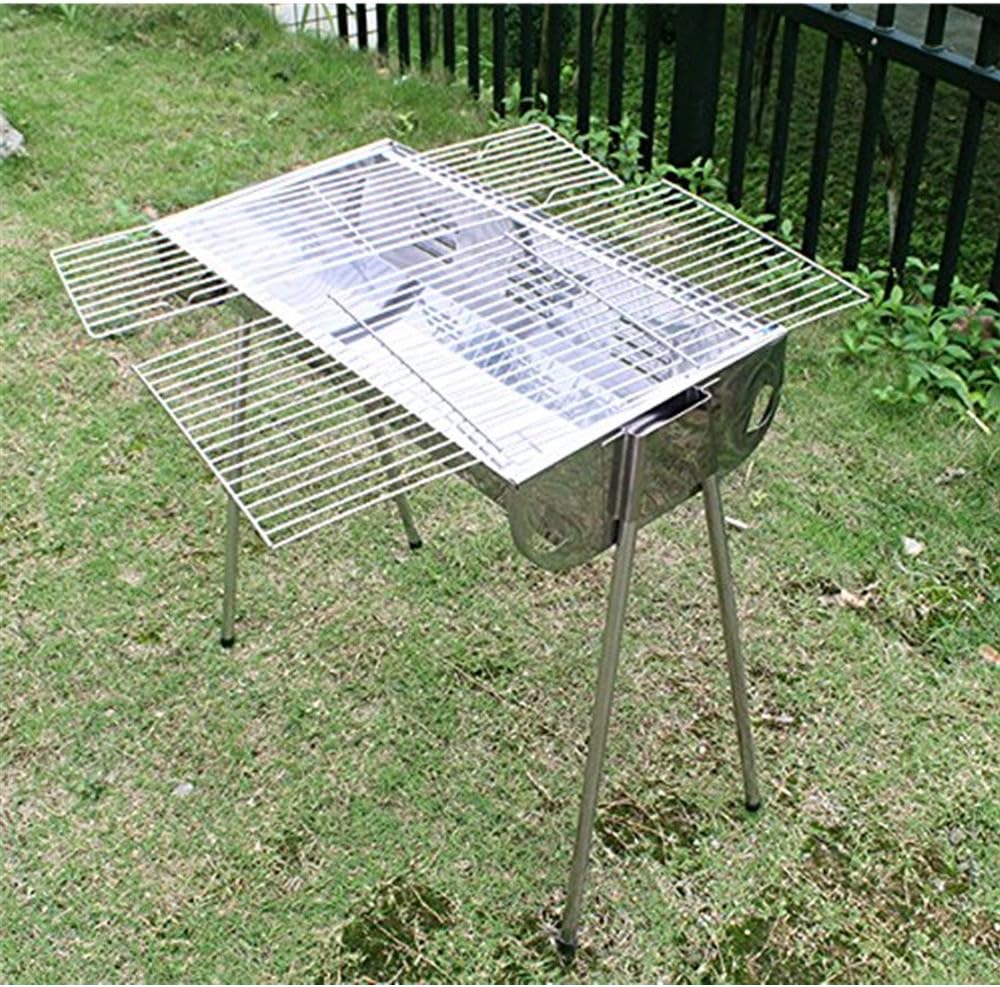 Amazon.com : AGPTEK BBQ Charcoal Stand Table Portable Foldable Barbecue ...