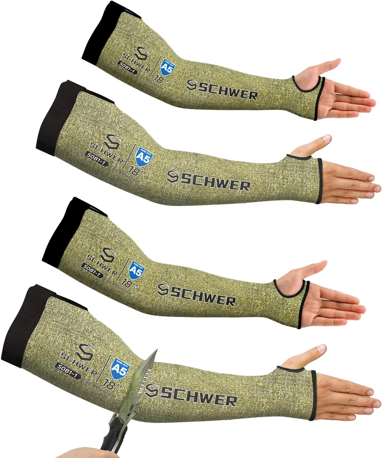 Mechanix Wear: Kevlar Heat Sleeves, Protective Arm Sleeves with Heat ...