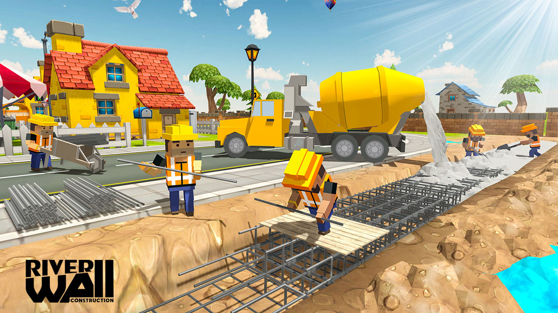 River Border Wall Construction Game 2018 - App on Amazon Appstore