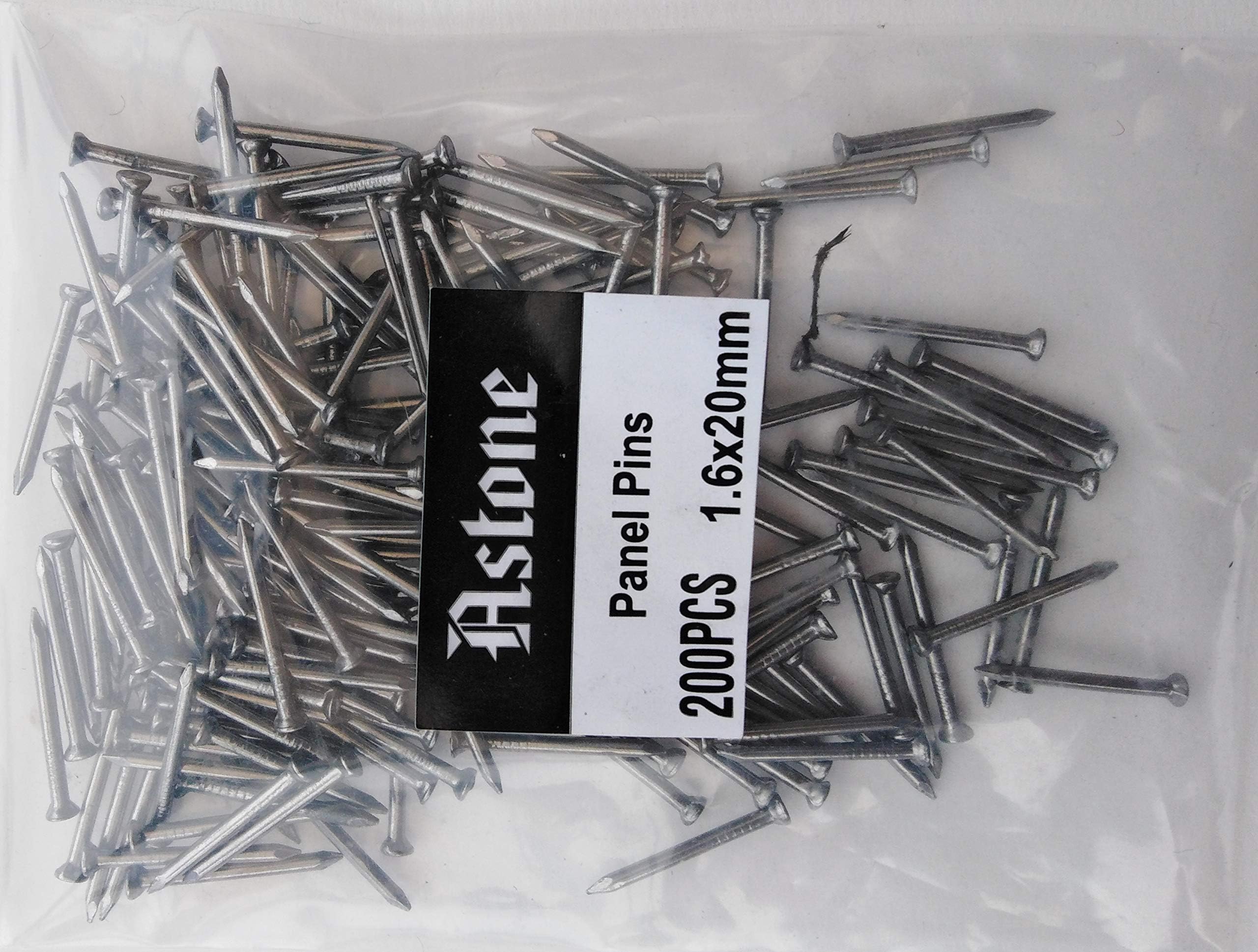 Challenge Bright Steel Panel Pins 25mm 50g - 10608, Silver : Amazon.co ...
