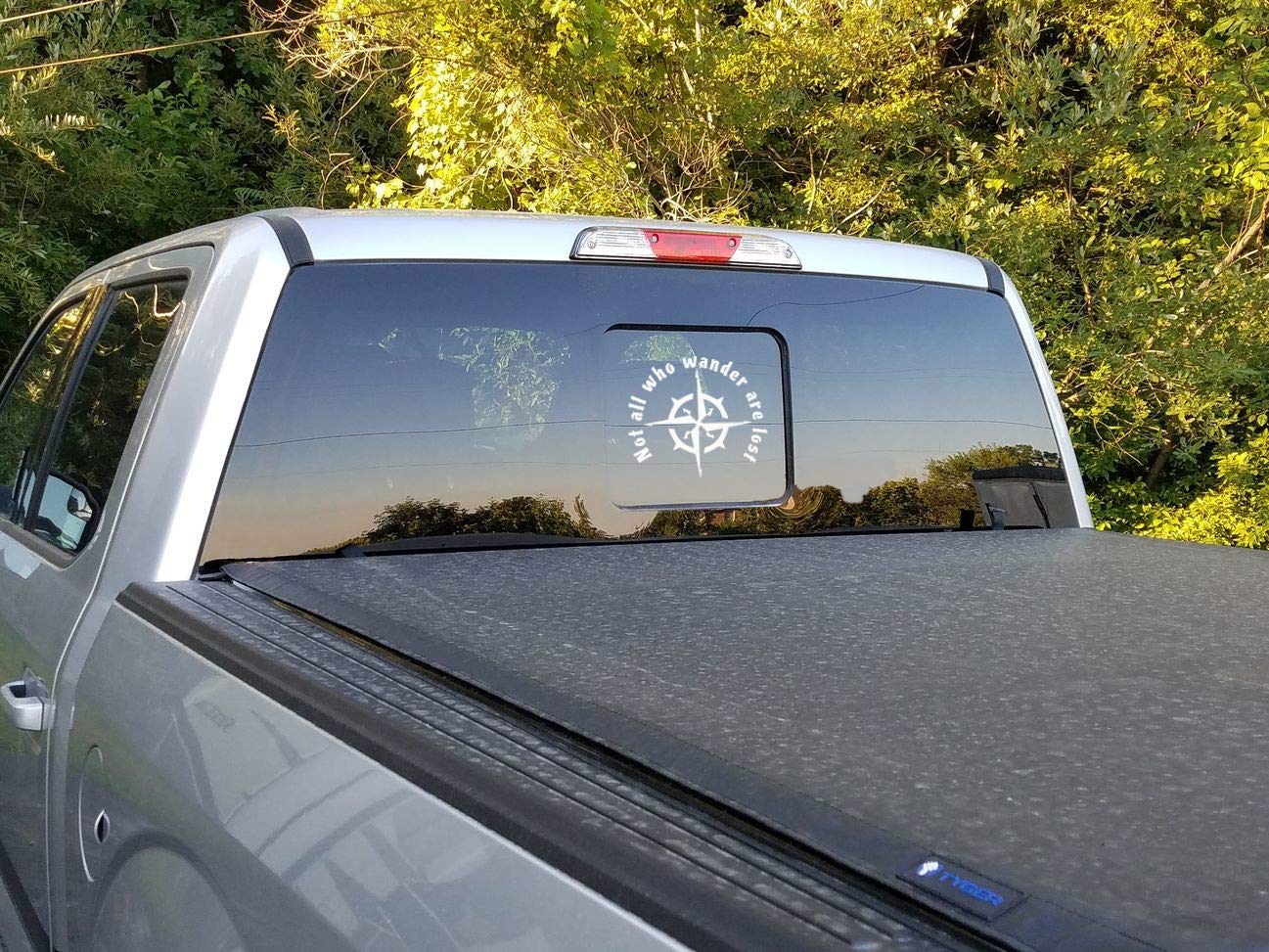 Snapklik.com : ViaVinyl Not All Who Wander Are Lost Decal. Great For ...