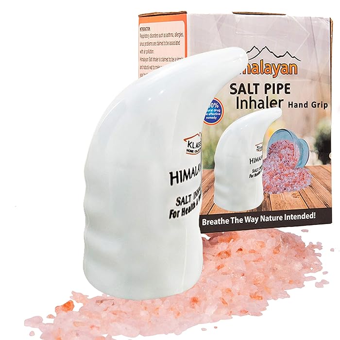 Buy Klass Home New Hand Grip Salt Pipe Inhaler/Himalayan Salt Inhaler ...