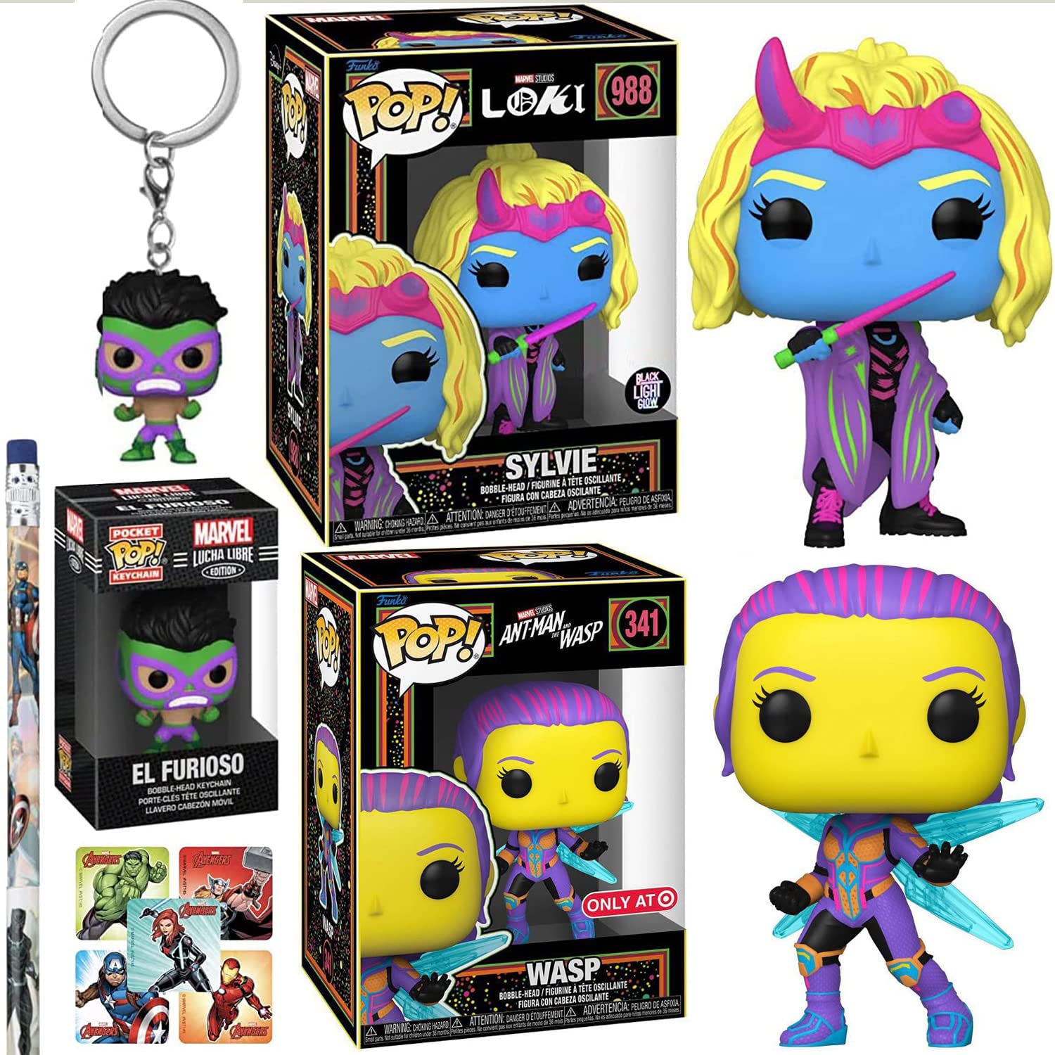 Loki Adventure Pop! Figures Bundled with He who Remains Exclusive + Kid ...