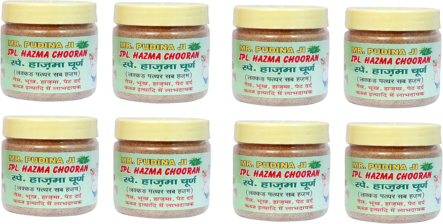 Amazon.com: My God Gift Mr Pudina Ji Special Hazma Churan Digestive ...