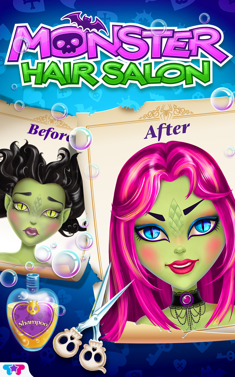 Monster Hair Salon - Crazy Makeover - App on Amazon Appstore