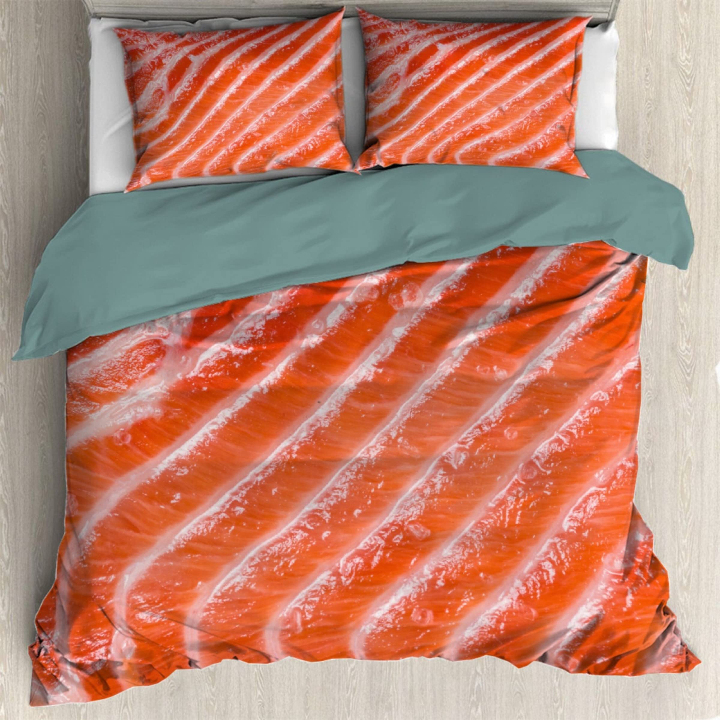 Salmon Bedding