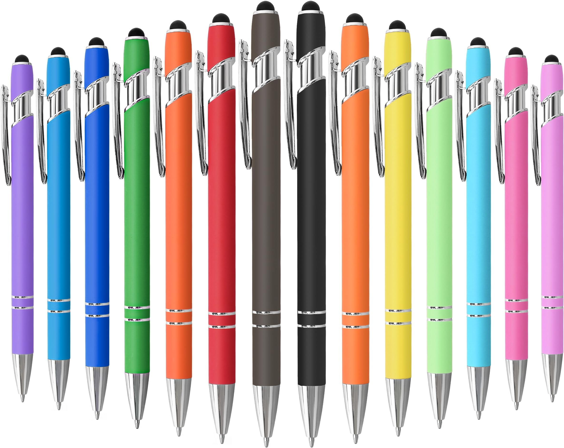 Amazon.com : DAIKOYE 14 PCS Ballpoint Pens Stylus Pens for Touchscreen ...