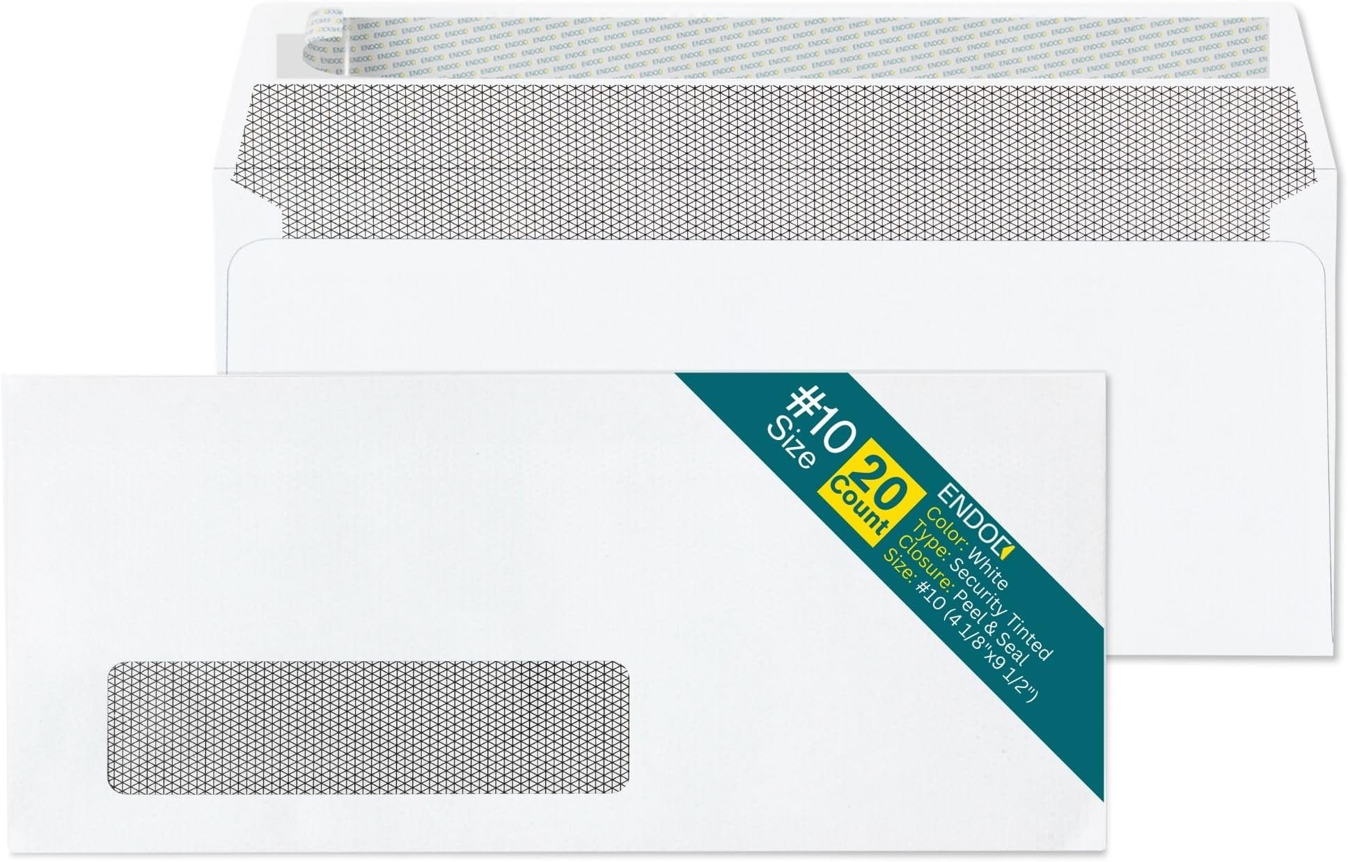 Amazon.com : Amazon Basics #9 Self-Seal Envelopes with Peel and Seal ...