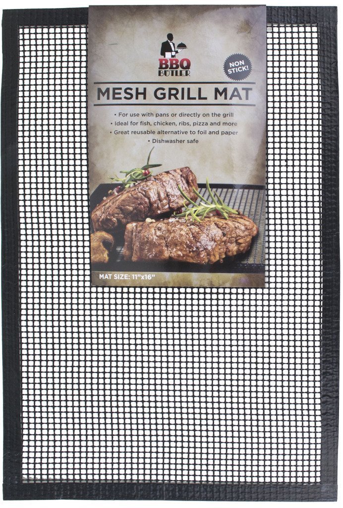 Amazon.com : BBQ Butler Non-Stick BBQ Mesh Grill Mat- Perfect For ...