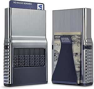 Amazon.com: ACM 2.0 Wallet with Cash Clip, Individual Card Selection ...