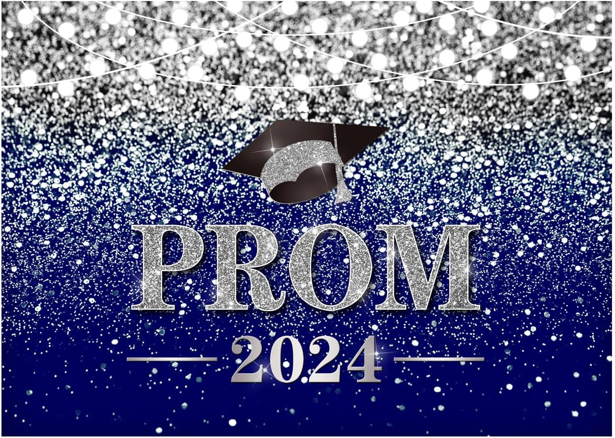 Amazon.com : WOLADA Prom Night Party 2024 Backdrop Prom Backdrop 2024 ...