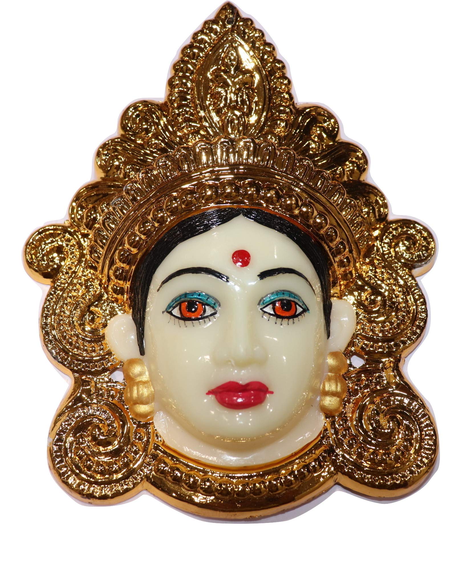 Reliable Polyfibre Goddess Mata Maha Lakshmi Laxmi Devi Ma Face ...