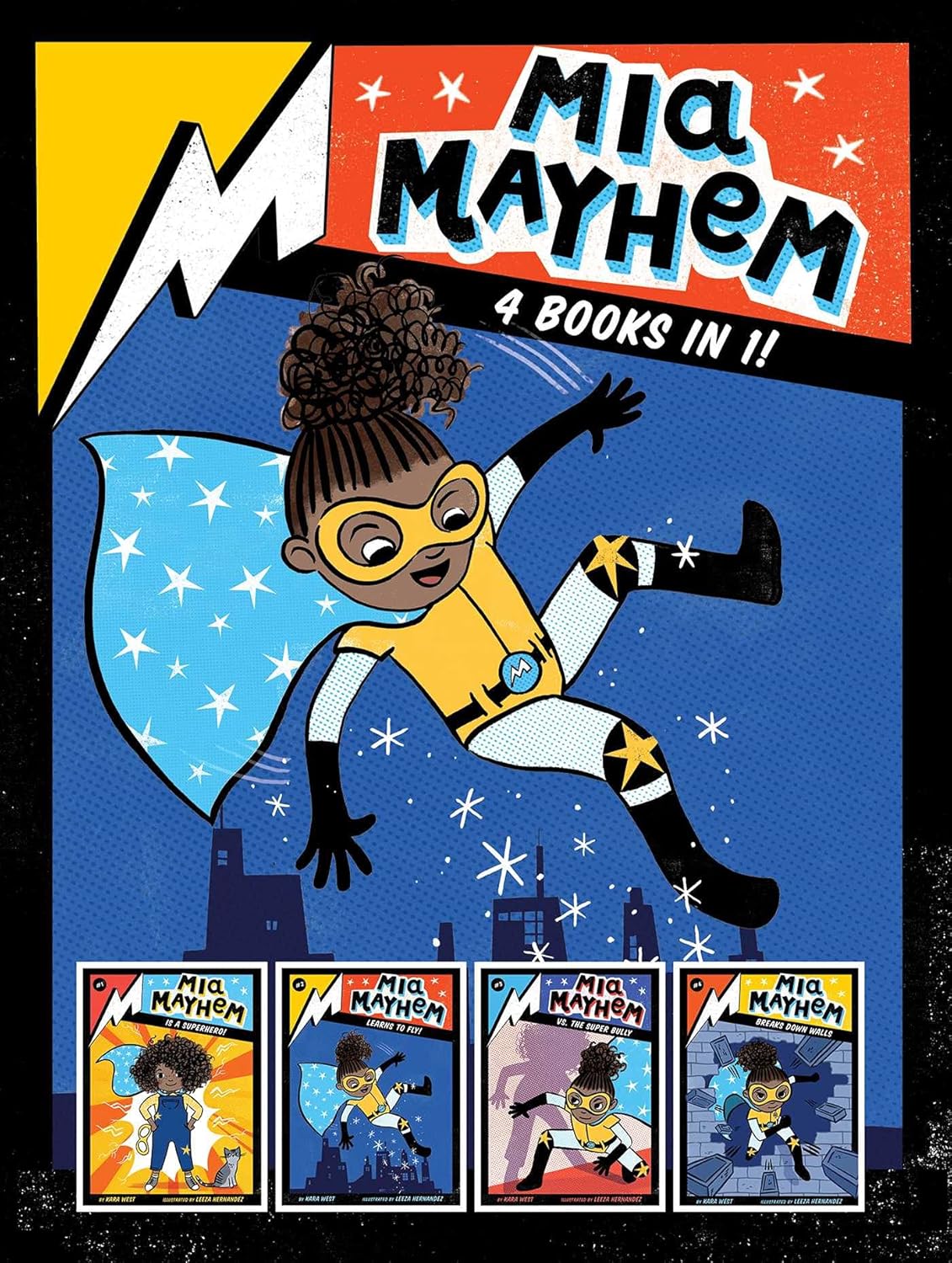 Amazon.com: Mia Mayhem 4 Books in 1!: Mia Mayhem Is a Superhero!; Mia ...