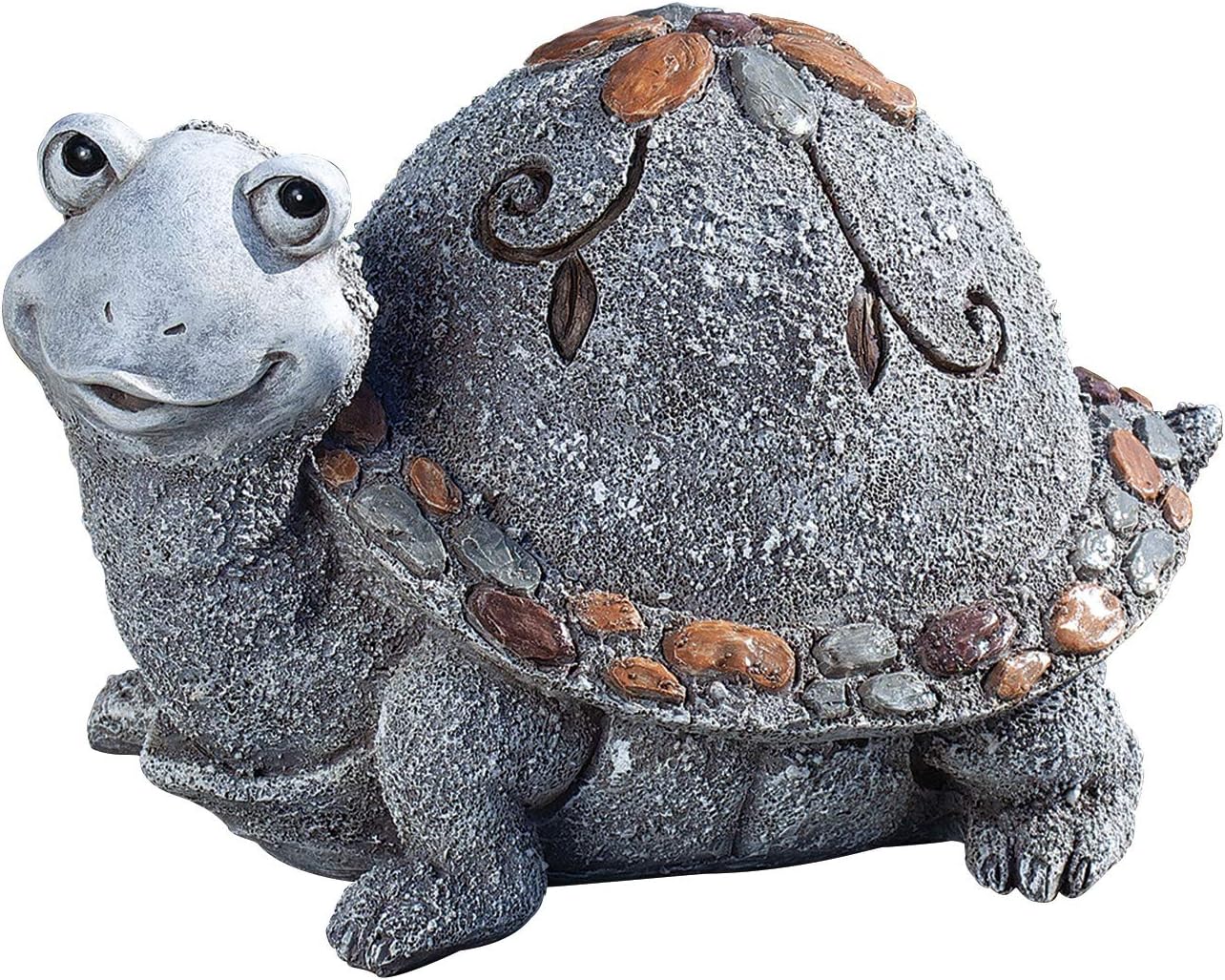 Amazon.com: Deco 79 Polystone Turtle Decorative Garden Sculpture Indoor ...